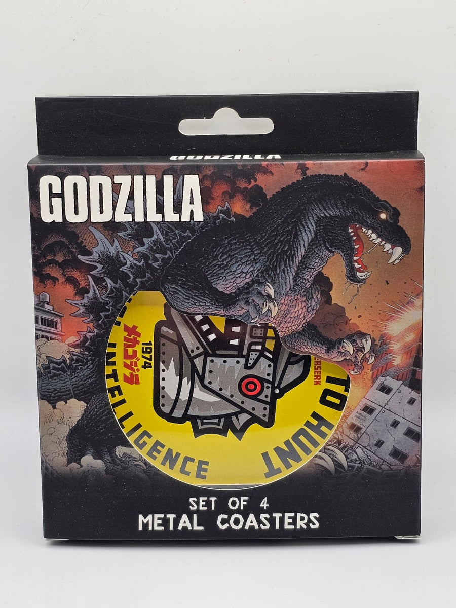 Official Classic Godzilla-Metal Coasters- 4 Designs. [FaNaTtik] [TOHO ...