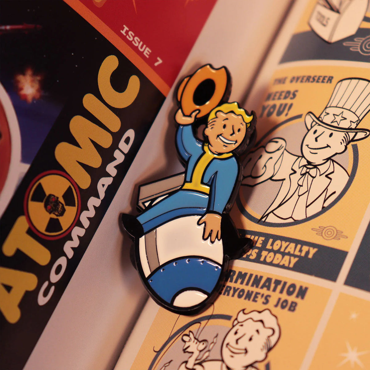 Fallout: Limited Edition - Vault Boy Pin Badge [FaNaTtik] – Leanne's ...
