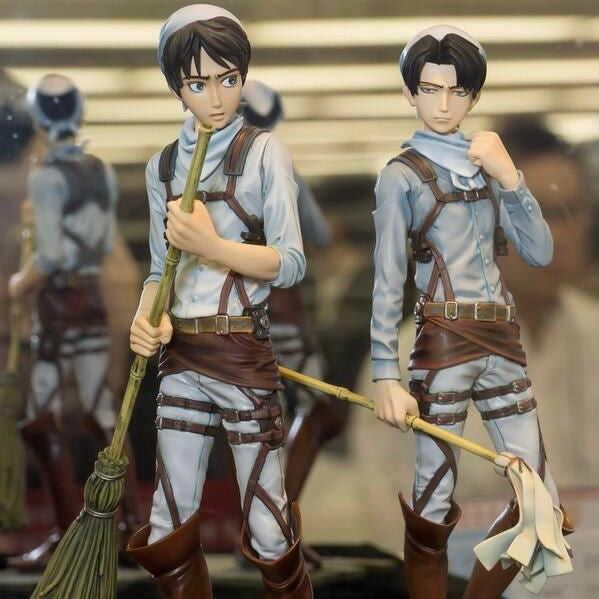 Attack on Titan: 6.5 inches- Eren Yeager Cleaning DXF figure – Leanne's ...