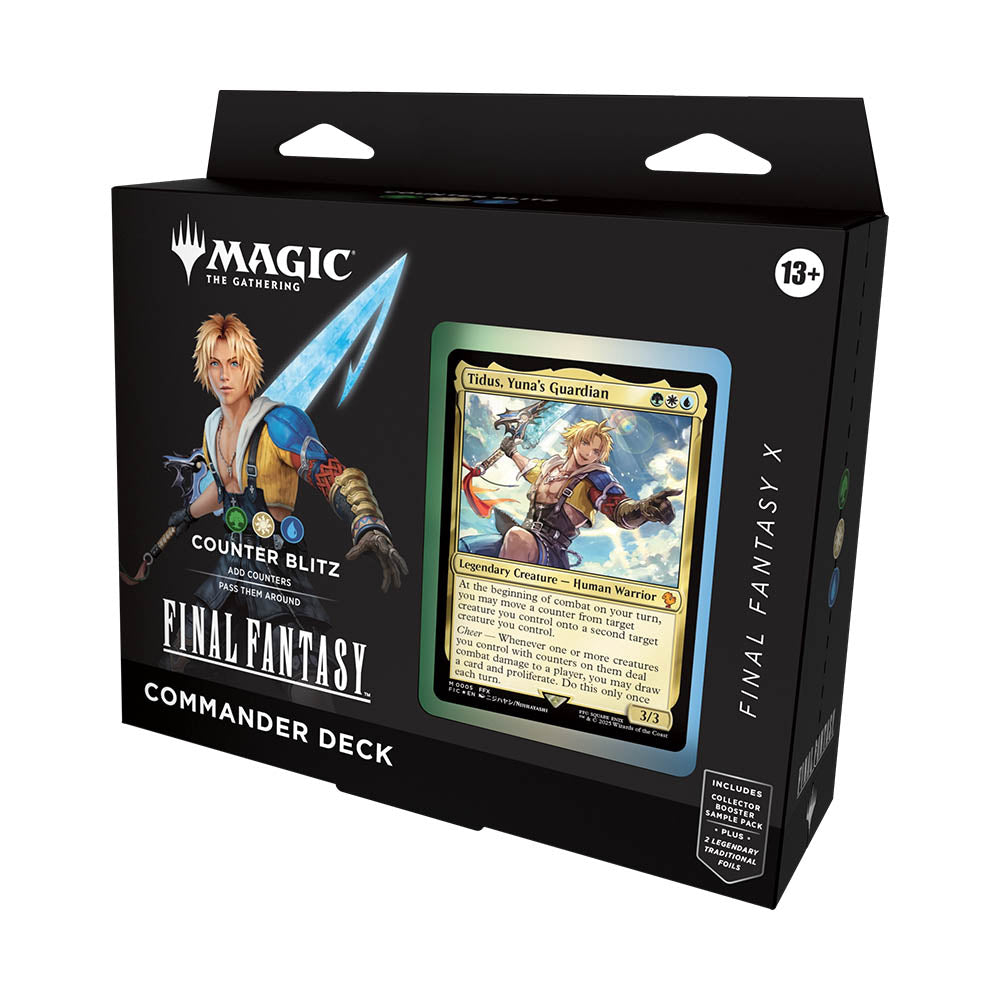 Magic: The Gathering: Final Fantasy X - Commander Deck - The Counter B ...