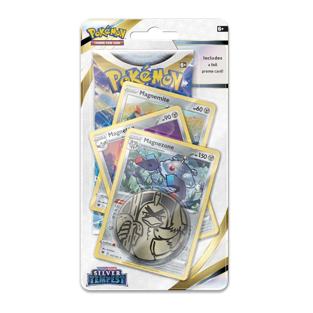 Pokemon TCG: Scarlet & Violet - Silver Tempest - Premium Checklane Bli ...