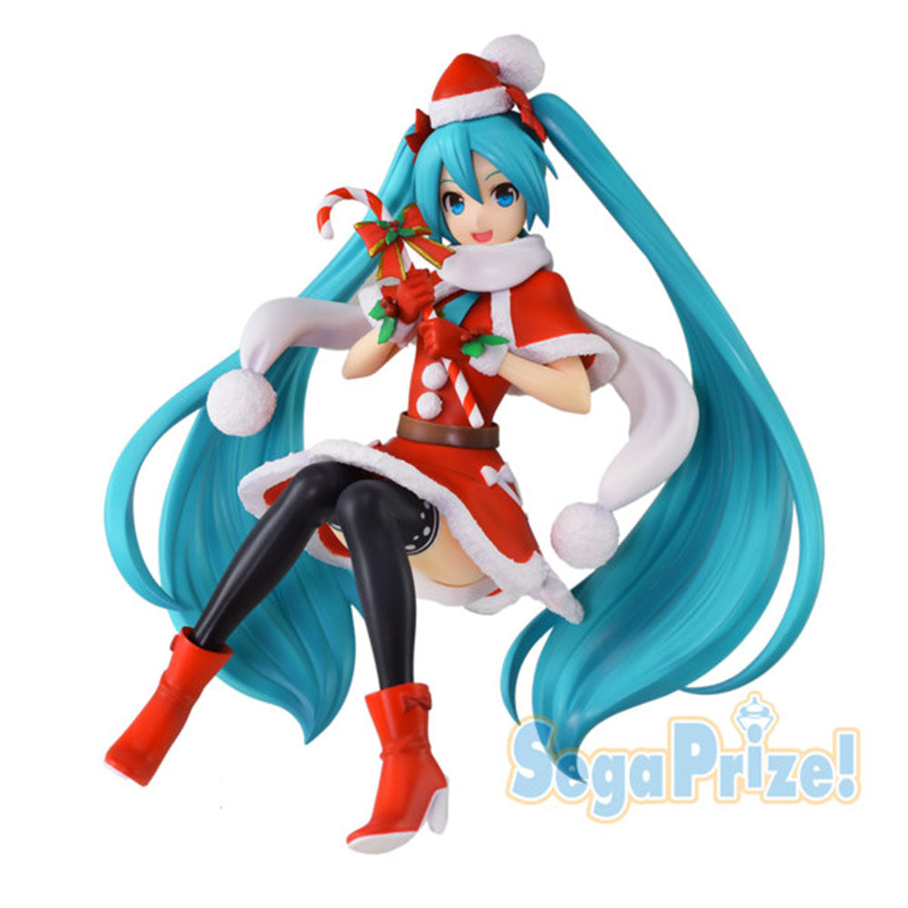 Hatsune Miku - Super Premium Figure - Christmas 2018 Miku 17cm [SEGA ...